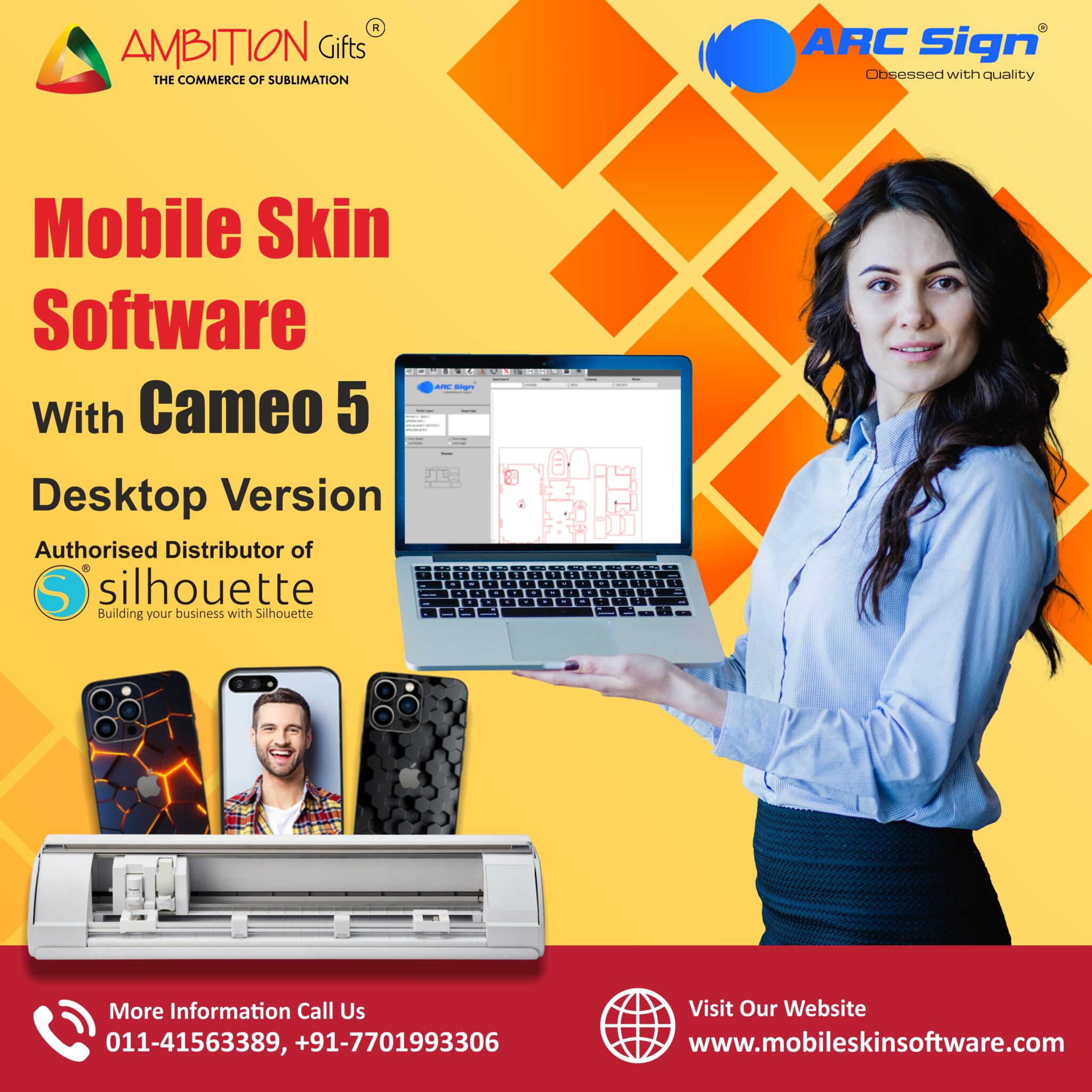 Launch Your Mobile Skin Business with Silhouette Cameo 5 and Desktop ...